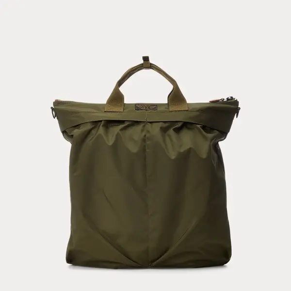 Ralph Lauren Nylon Utility Bag - Olive Drab