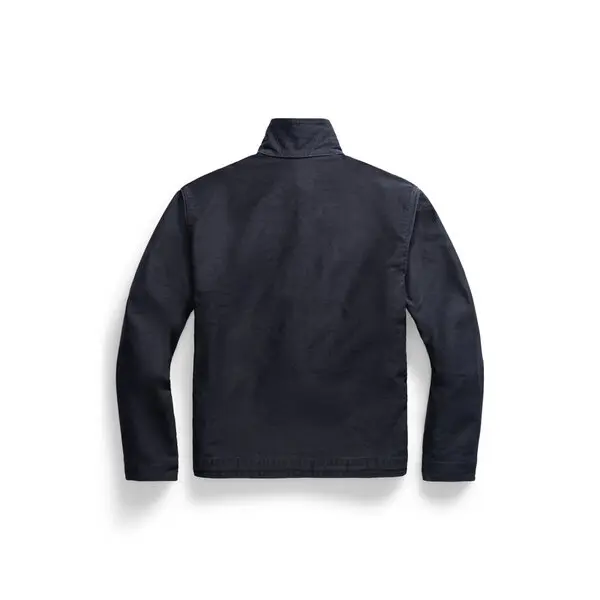Ralph Lauren Corduroy-collar Cotton Deck Jacket - Dark Navy