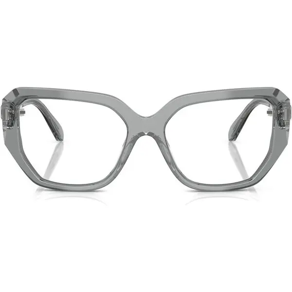 SWAROVSKI Geometric Eyeglasses - Transparent Grey