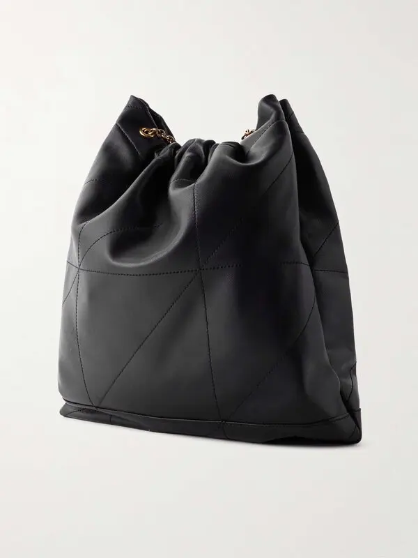 Saint Laurent Jamie Shopping Bag - Black | Editorialist