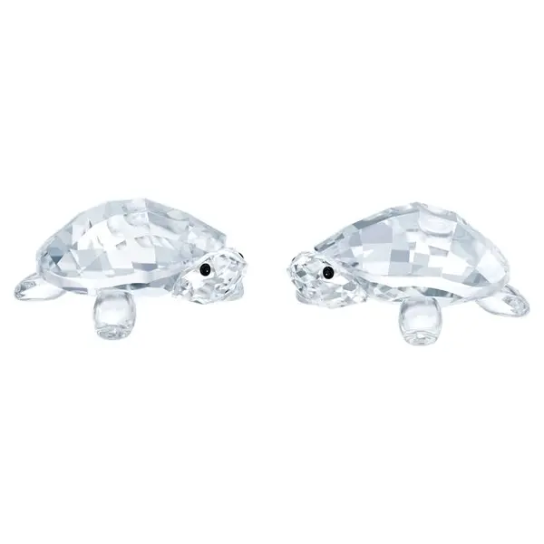 SWAROVSKI Peaceful Countryside Baby Tortoises - White