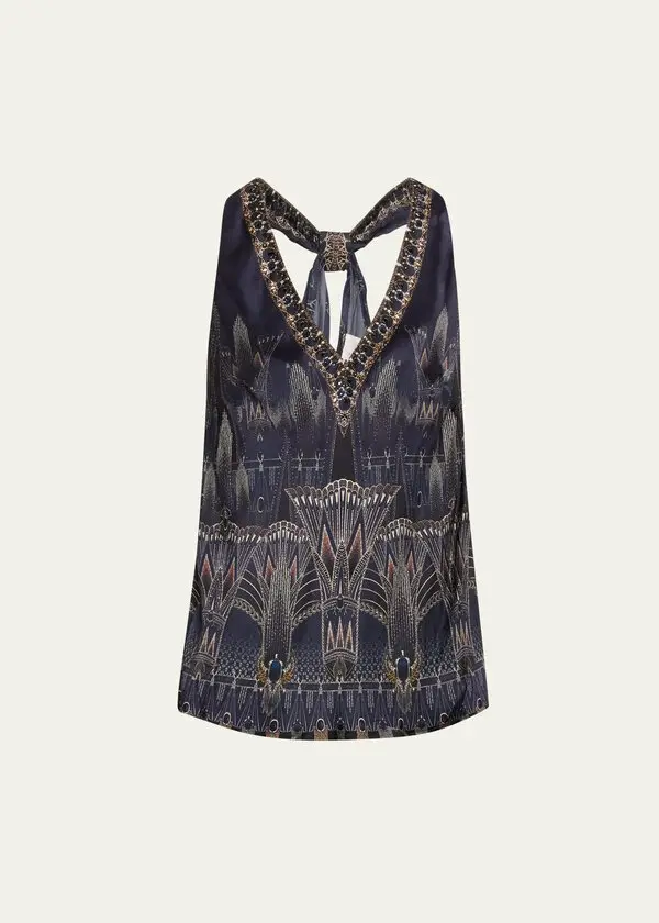 Camilla V-neck Top