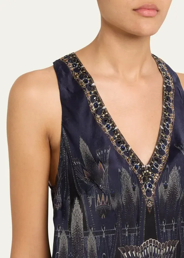 Camilla V-neck Top