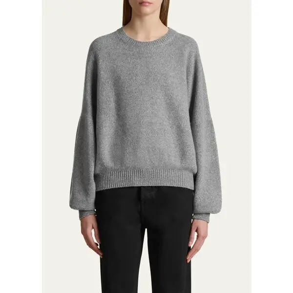 Khaite Margaux Cashmere Sweater - Putty