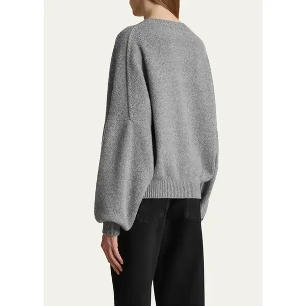 Khaite Margaux Cashmere Sweater - Putty