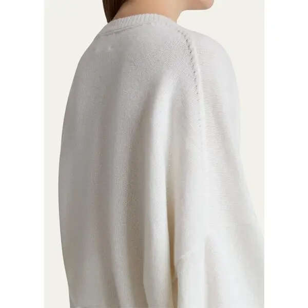 Khaite Margaux Cashmere Sweater - Putty