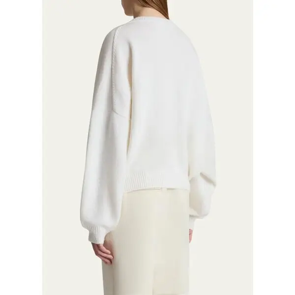Khaite Margaux Cashmere Sweater - Putty