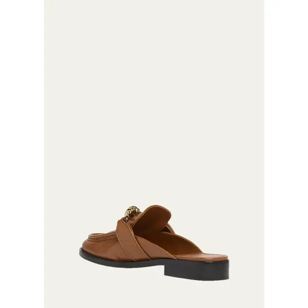 Bottega Veneta Astaire Knot Loafer Mules - Brown