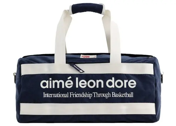 Aimé Leon Dore X New Balance Duffle Bag - Navy Blue