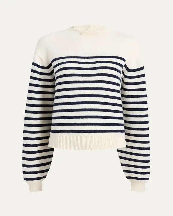 Khaite - Khaite Viola Striped Cashmere Sweater