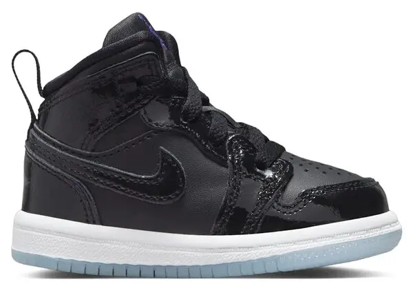 JORDAN 1 Mid Se Sneakers - Black/white/dark Concord