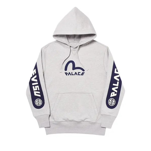 PALACE X Evisu Hood - Grey