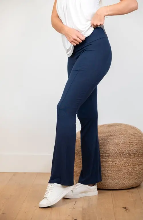 JJWINKS Happy Hour Wide Leg Lounge Pant - Navy