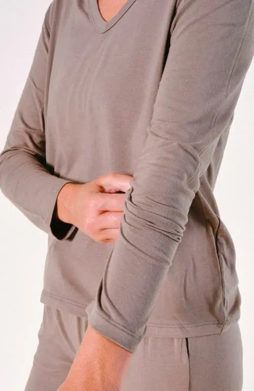 POPLINEN Plus Toni Pj Shirt - Olive