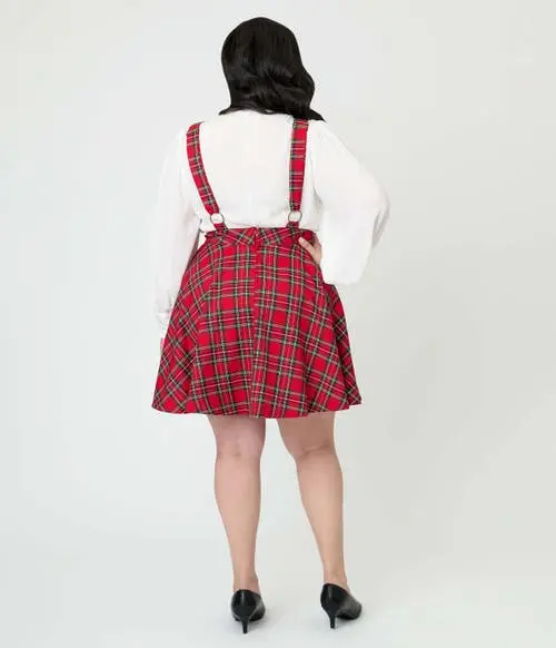 Unique Vintage Brionne Pinafore Skirt