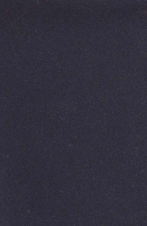 CLIFTON WILSON Cashmere Pocket Square - Navy