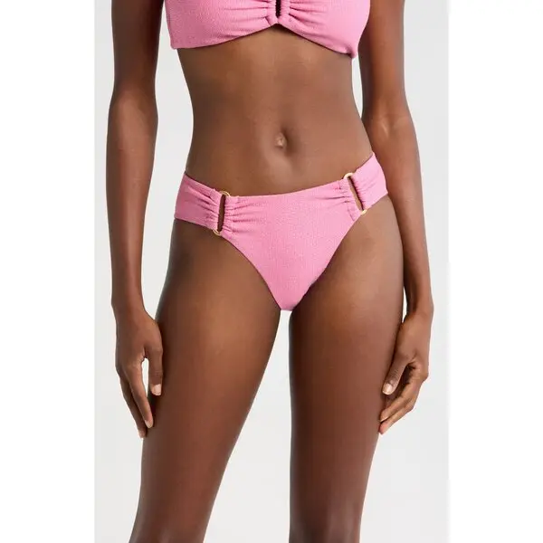 PQ Metallic Bikini Bottom - Sorbet