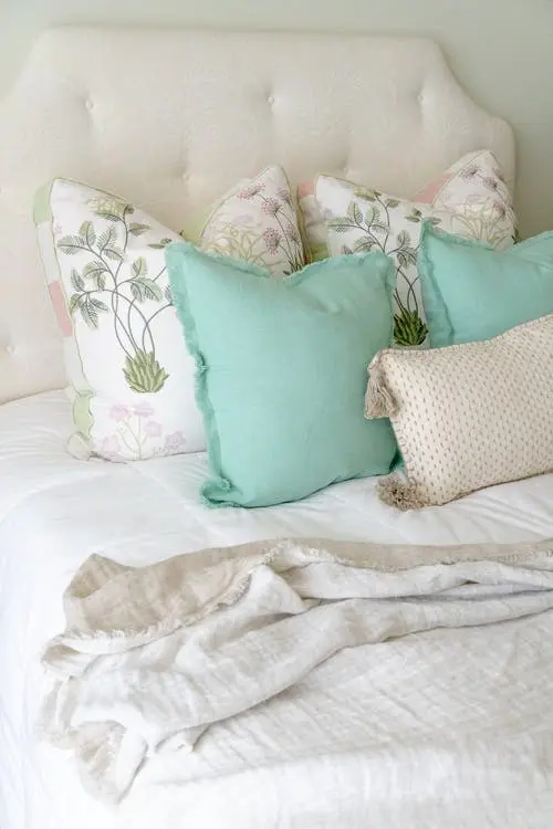 Anaya Soft Linen Euro Pillow With Down Alternative Insert