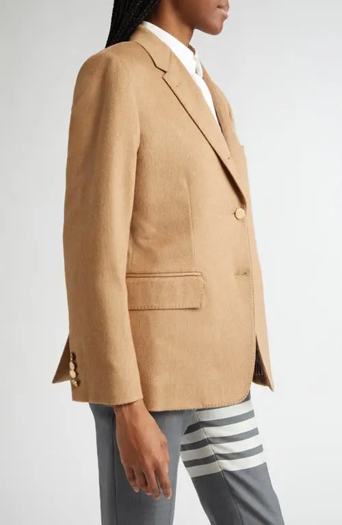 Thom Browne Classic Hair Sport Coat - Camel