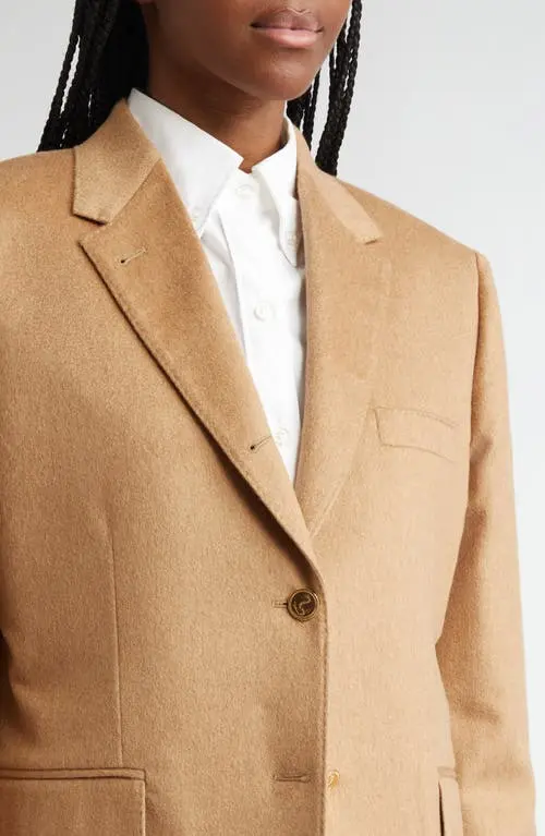 Thom Browne Classic Hair Sport Coat - Camel