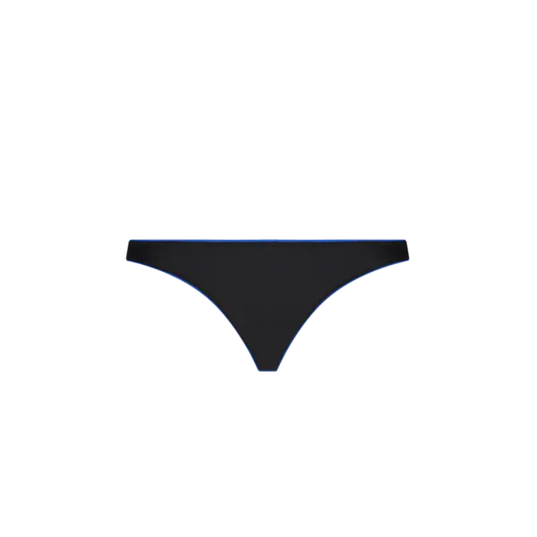 ANSEA The Reversible Cheeky Bottom - Black/blue