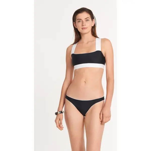 ANSEA The Reversible Cheeky Bottom - Black/white
