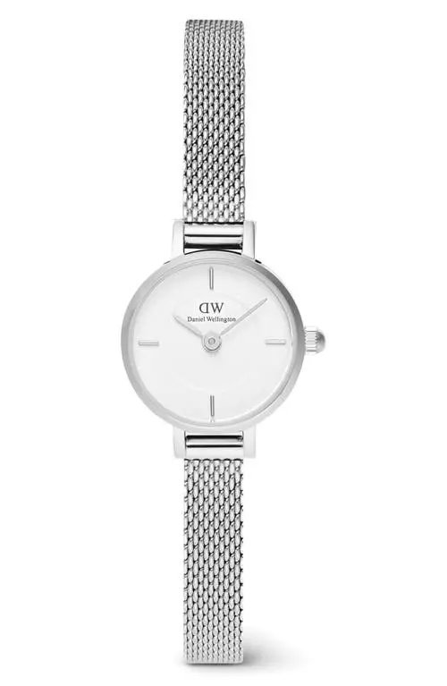 DANIEL WELLINGTON Petite Mini Mesh Watch - Silver