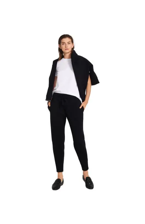 ANSEA Reversible Sweatpant - Black/gray