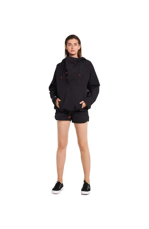 ANSEA The Anorak Jacket - Black
