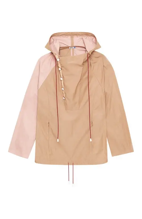 ANSEA Anorak Jacket - Khaki