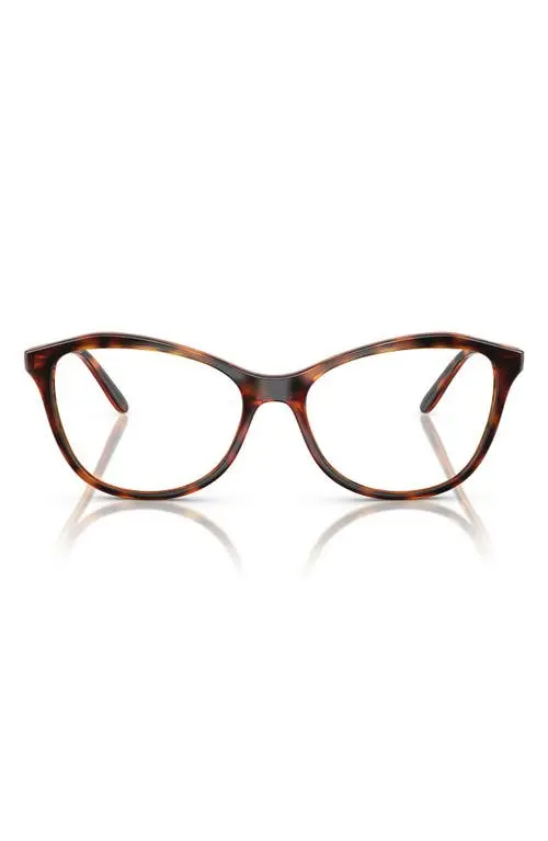 VOGUE 54mm Irregular Optical Glasses - Dark Havana
