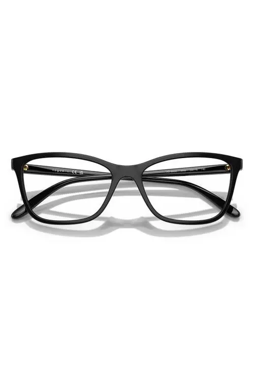 VOGUE 54mm Butterfly Eyeglasses - Black