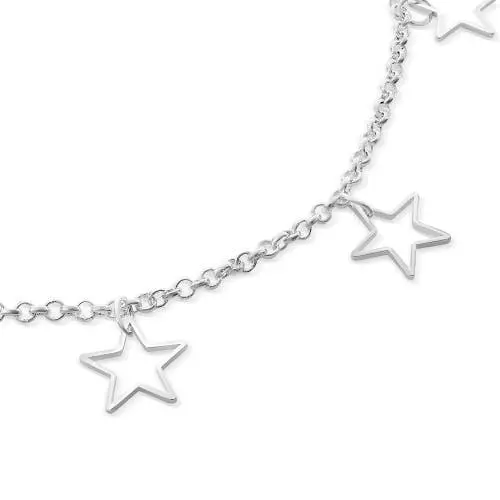 DONATELLO GIAN Adjustable Star Charm Bracelet