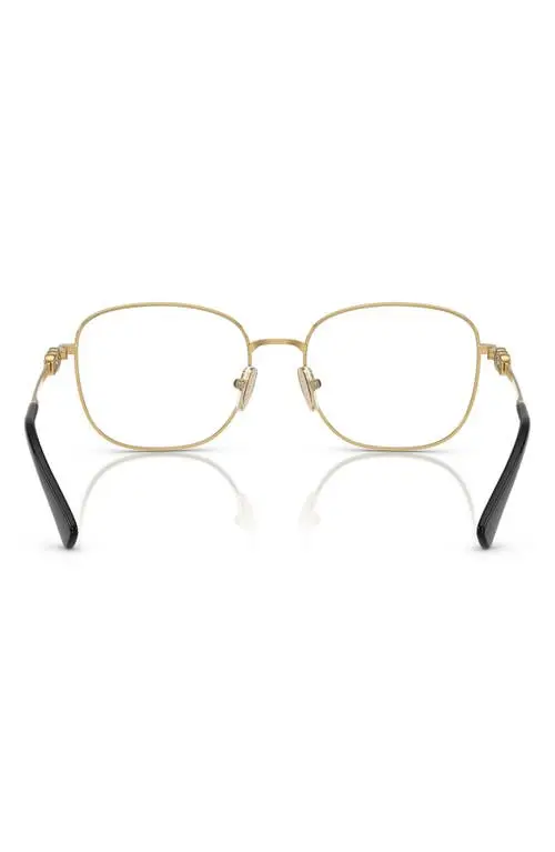 VOGUE 54mm Square Eyeglasses - Gold/black