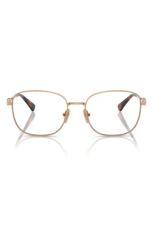 VOGUE 54mm Square Eyeglasses - Rose Gold