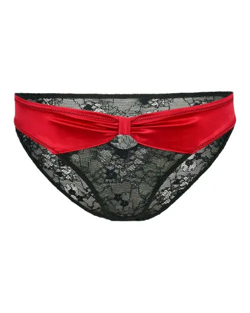 ADORE ME Eira Bikini Panties - Dark Red