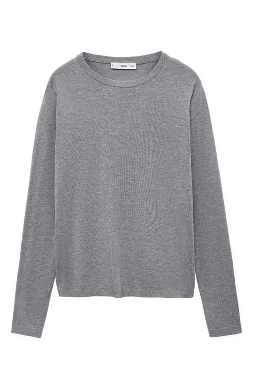 Mango Lightweight Crewneck Sweater