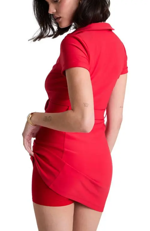 GOLDIE BYRD Liner Shorts - Red