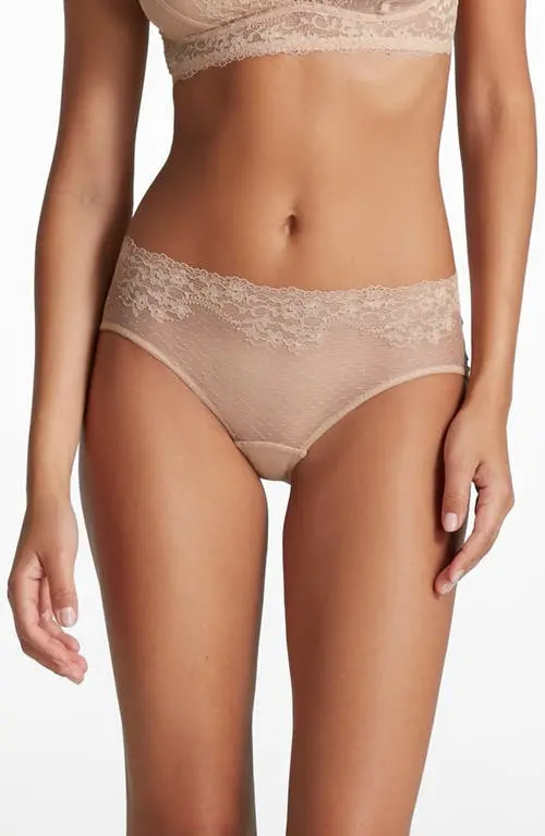 Commando Double Take Bikini Briefs - Beige