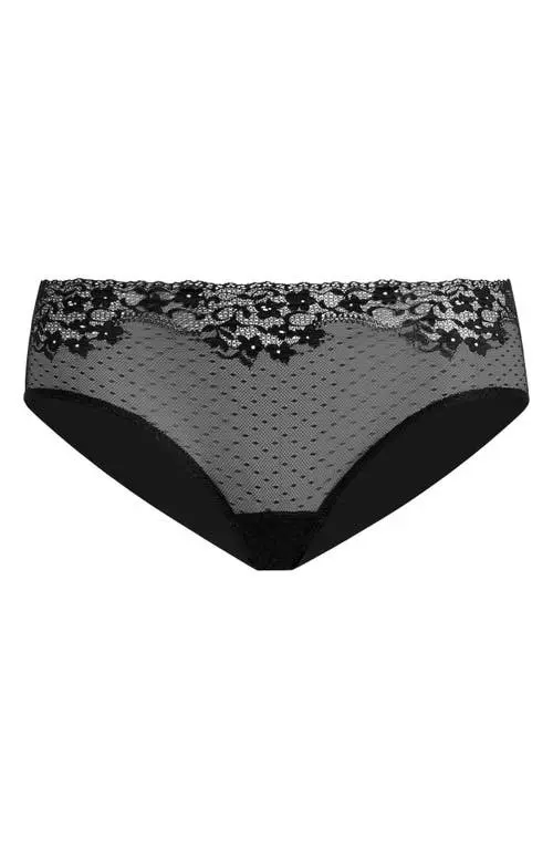 Commando Double Take Bikini Briefs - Black