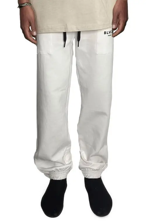BLVCK PARIS Blvck Classic Sweatpants - White