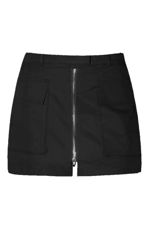 BLVCK PARIS Zipped Skirt