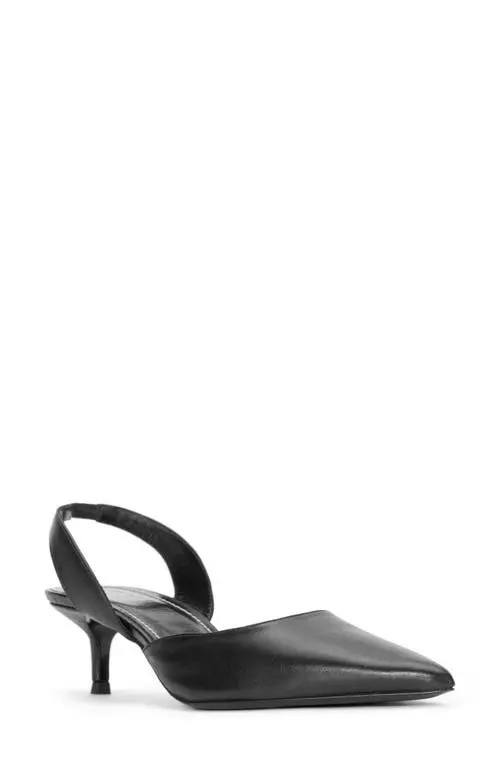 Staud Sebastion Slingback Pointed Toe Pump - Black