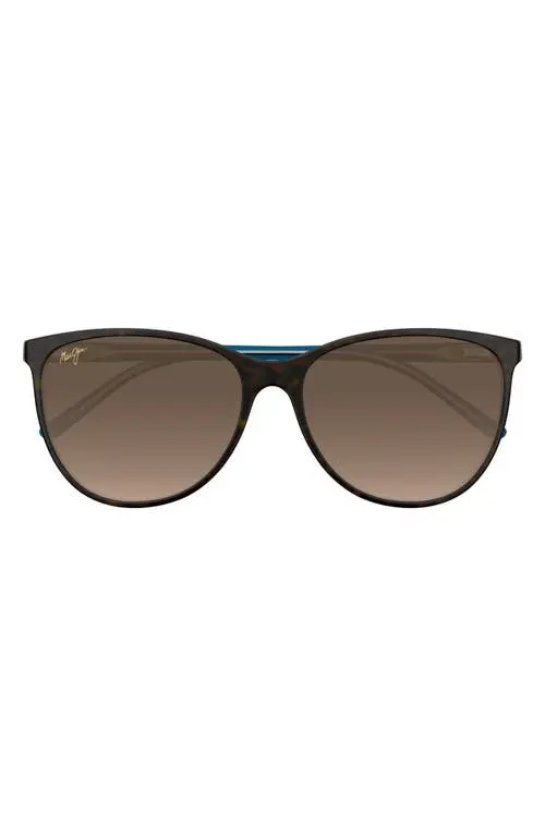 Maui Jim Ocean Cat Eye Sunglasses - Brown