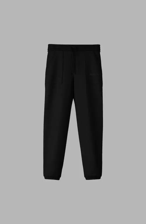 BLVCK PARIS Fleece Sweatpants - Black