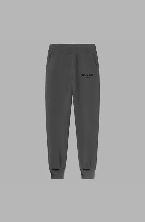 BLVCK PARIS Fleece Sweatpants - Light Grey