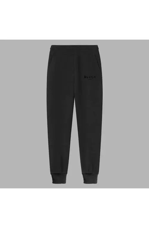 BLVCK PARIS Fleece Sweatpants - Light Grey