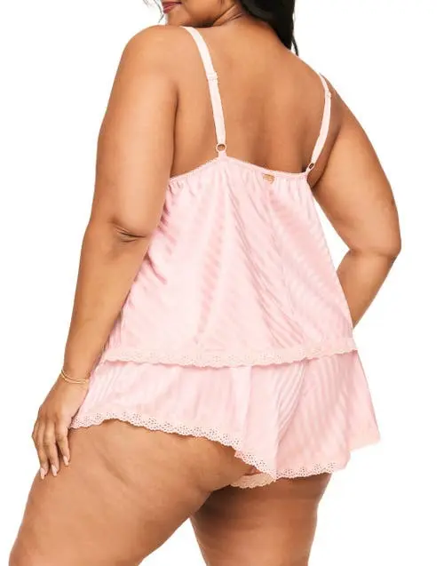ADORE ME Trish Cami & Shorts Set Lingerie - Light Pink