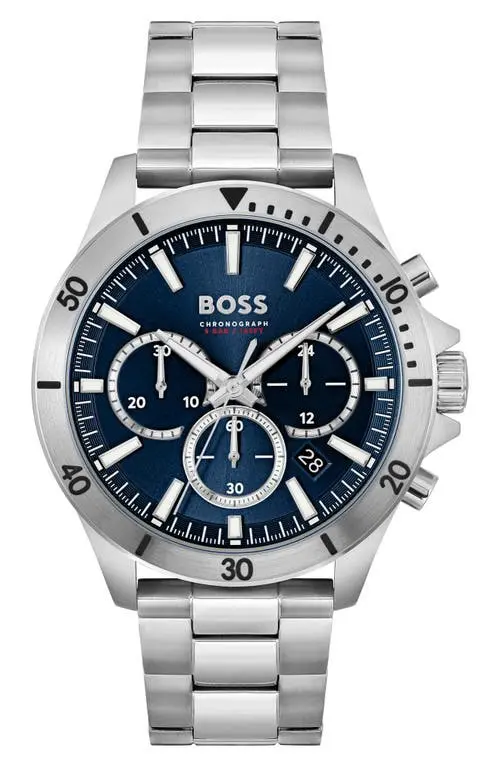 BOSS Troper Chronograph Bracelet Watch - Blue