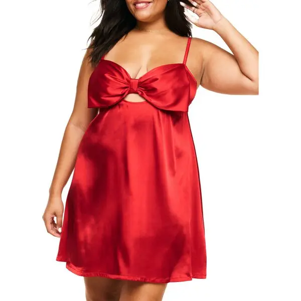 ADORE ME Janessa Slip - Dark Red